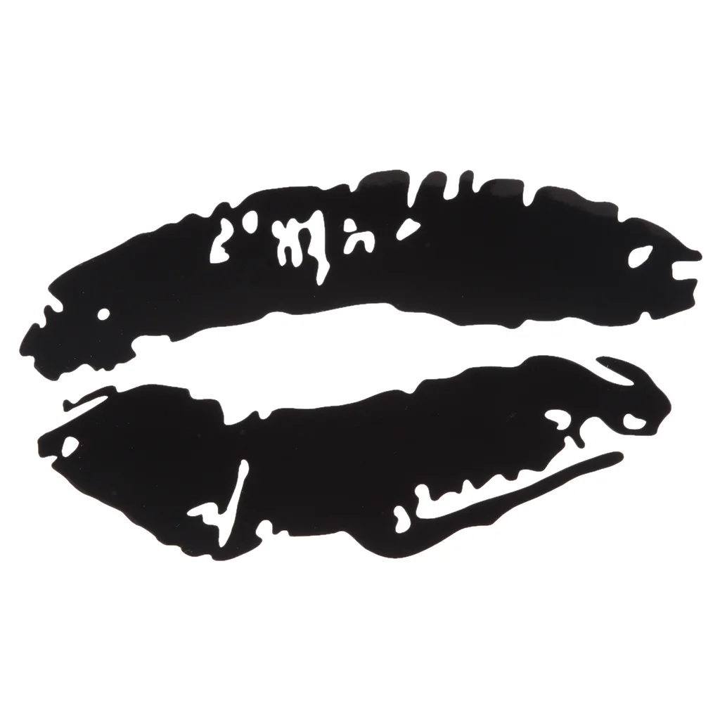 Self Adhesive Decal Sticker Lips Shape For Motorcycle Car Scooter Truck ...