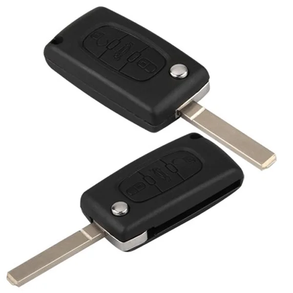 Replacement 3 Buttons Remote Key Case Shell Entry Fob Case Cover with ...