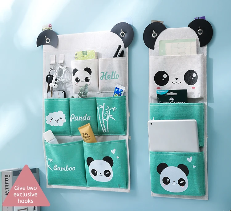 Accroche-sac,Sacs de rangement pour porte murale de placard, sacs de ...