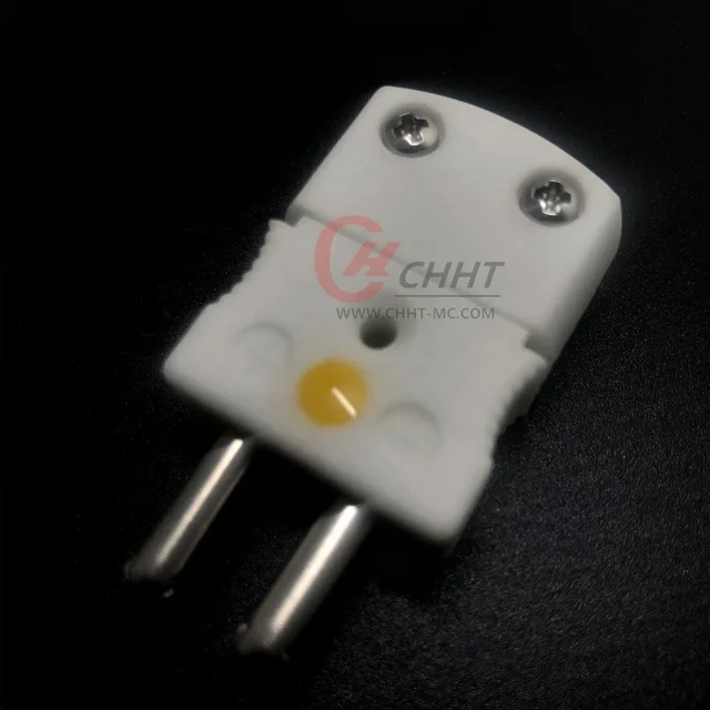 PT100 RTD Ceramic Plug 3-Pin Thermocouple Connector, 58% OFF