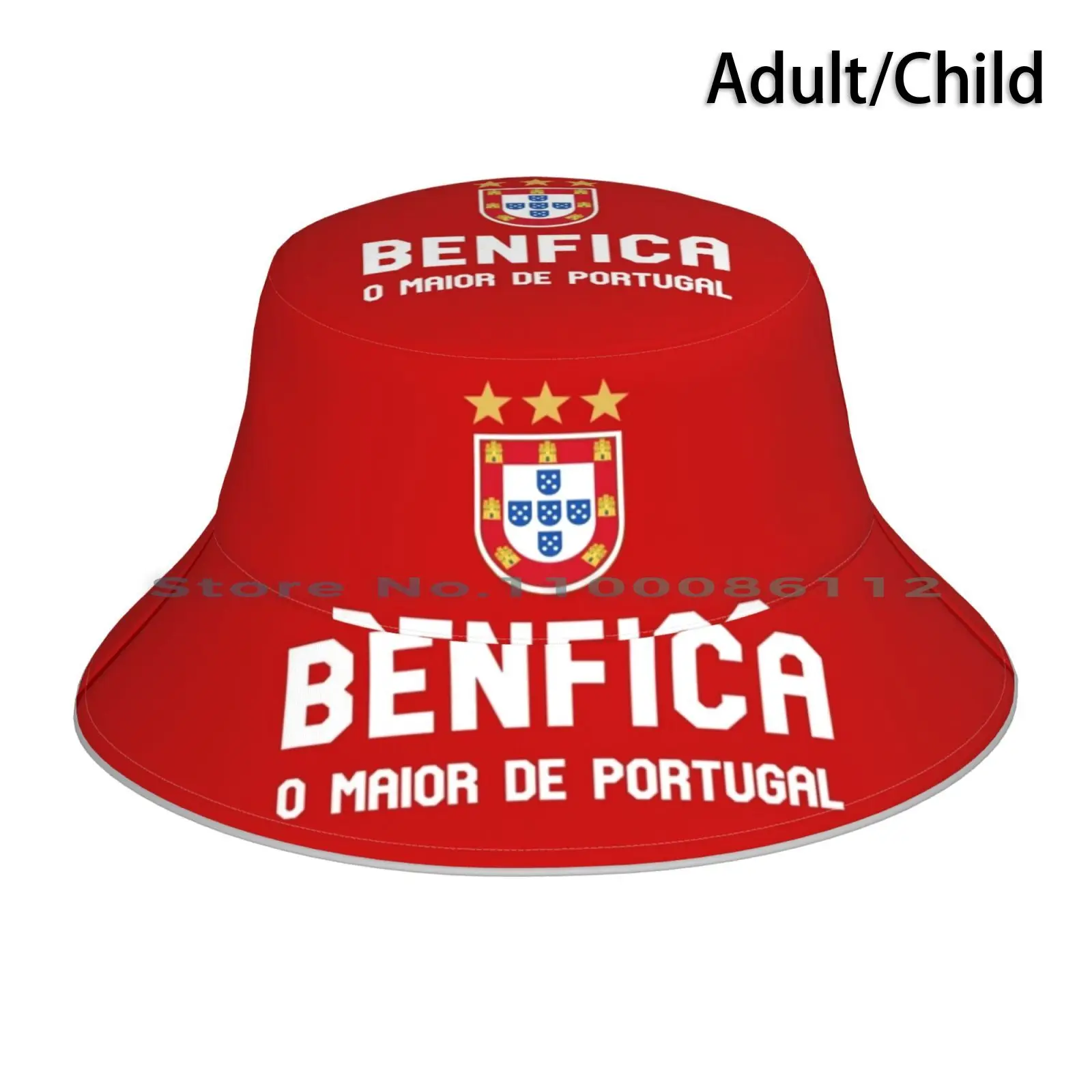 O-Maior-Bucket-Hat-Sun-Cap-Sl-Benfiquista-Glorioso-Portugal-Futebol ...