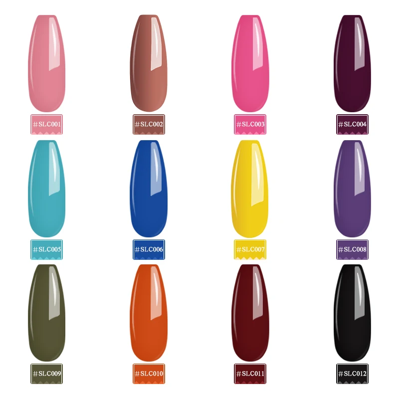 MIZHSE 30g/15g Color Polygel Finger Extension 12 Colors Fast Building ...