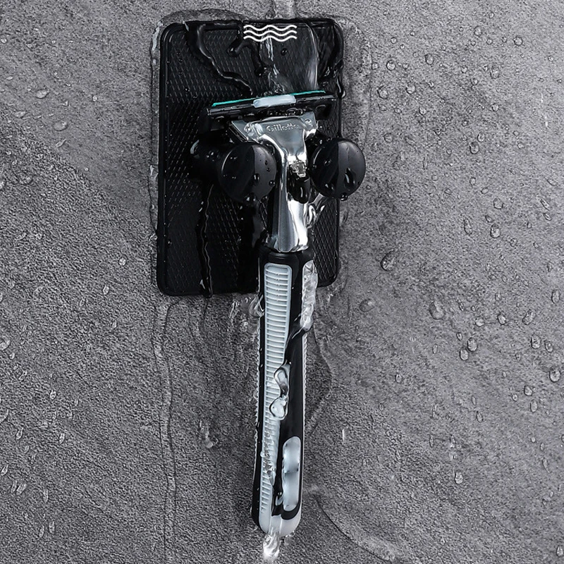 Adhesive-Razor-Holder-Wall-Mounted-Bathroom-For-Shower-Hook-Rack ...