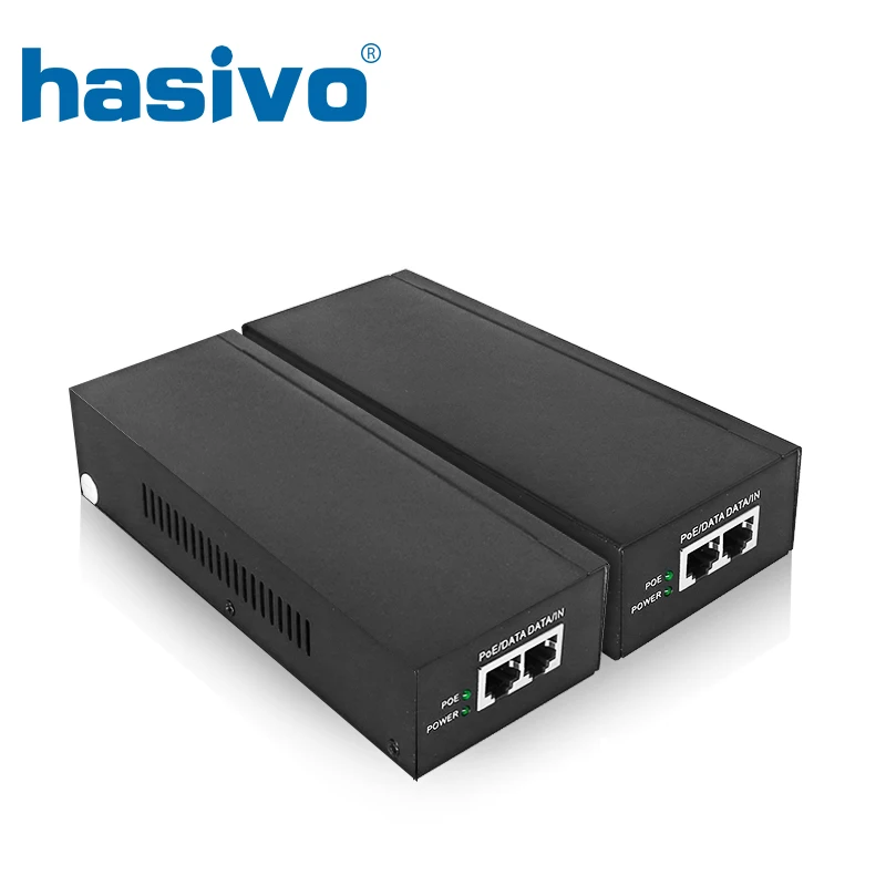 90w 65w Poe Adapter Gigabit Poe Injector Ethernet Power For Poe Ip ...
