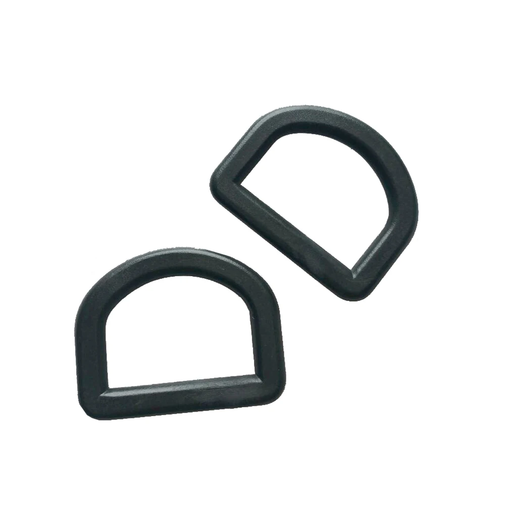 100pcs 25mm 1inch Black Pom Adjustable Buckles Plastic Slider Buckle ...