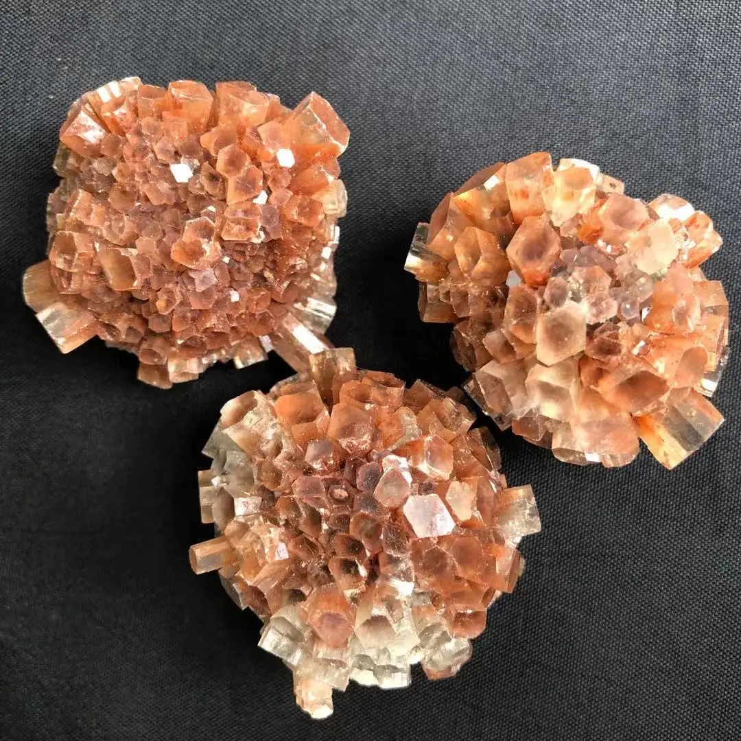 Natural-Rare-Orange-Aragonite-Quartz-Mineral-Crystal-Cluster-Shape ...
