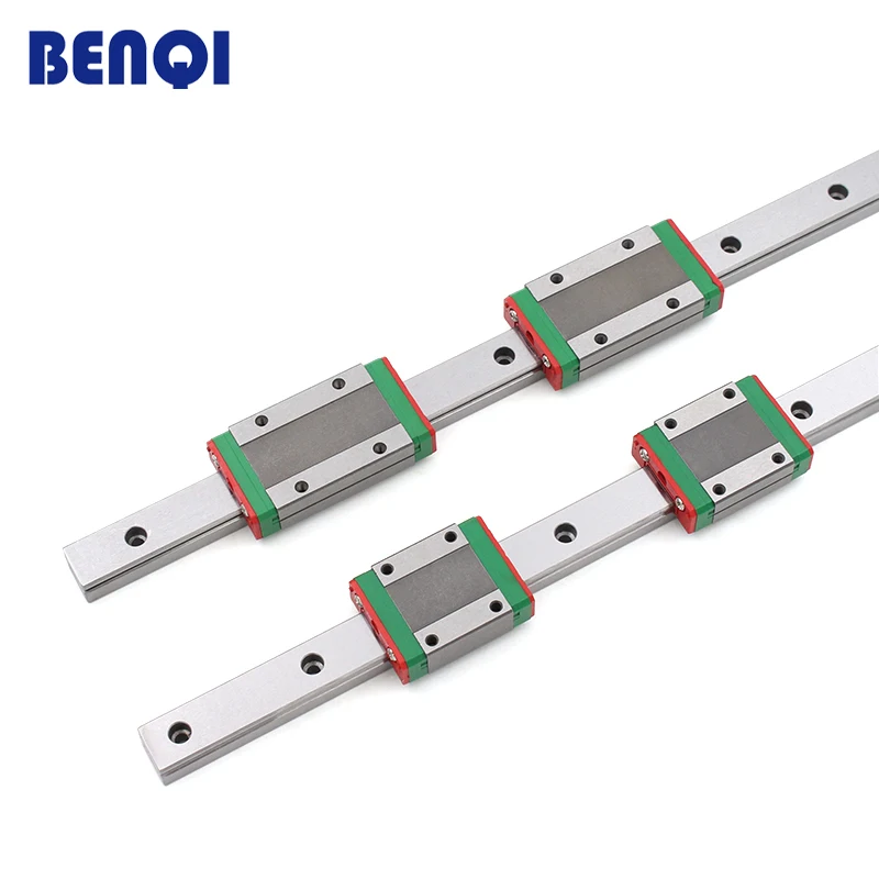 MGN7 MGN9 MGN12 MGN15 100mm to 500mm customized length linear guide rail