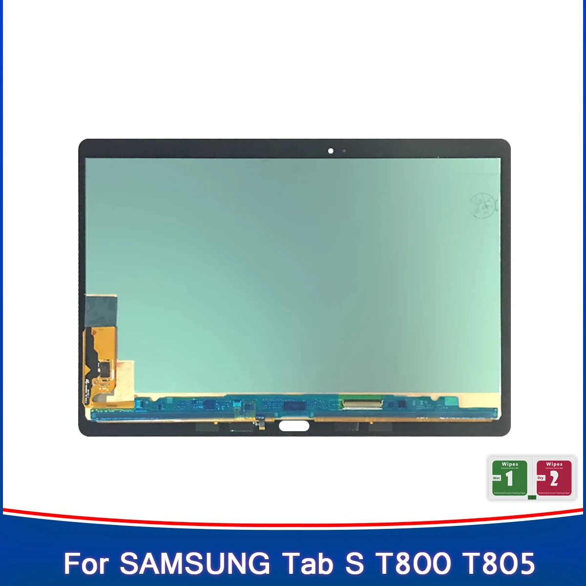 태블릿 LCD 디스플레이 터치 스크린 디지타이저 센서 어셈블리 교체, 삼성 갤럭시 탭 S SM T800 SM T805 T800 ...