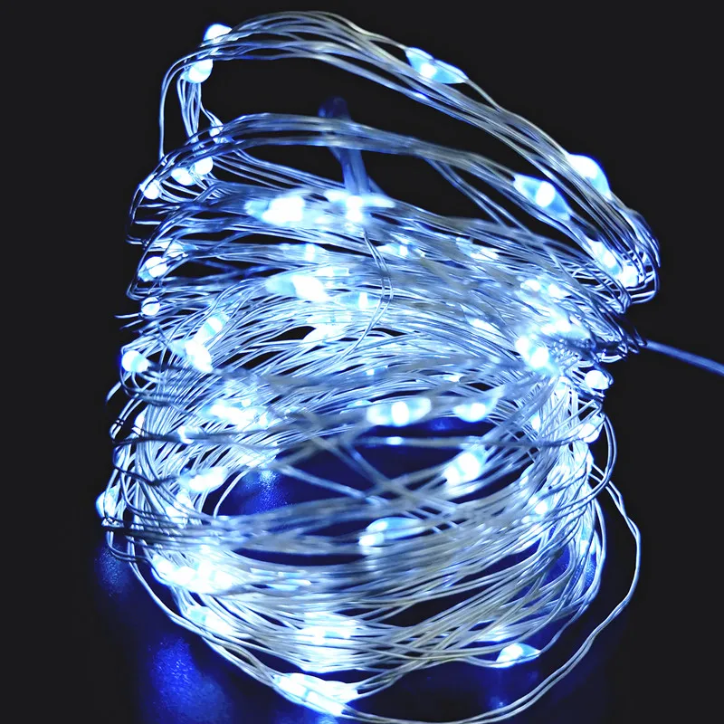 GUIRLANDE LUMINEUSE,Red-2m 20 leds--Guirlande lumineuse LED en fil de ...