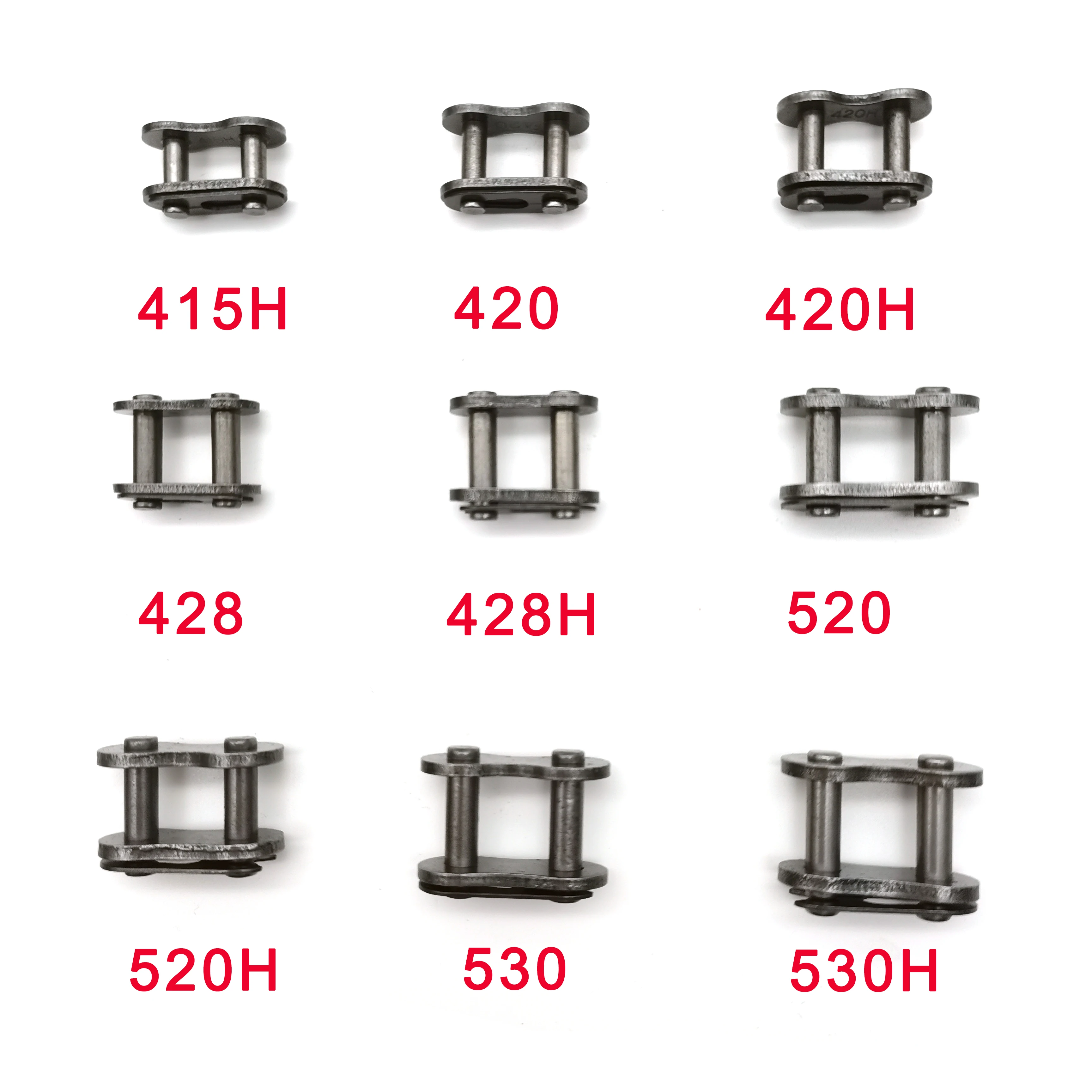 Motorcycle Chain Buckle Master Link 415H 420 420H 428 428H 520 520H 530