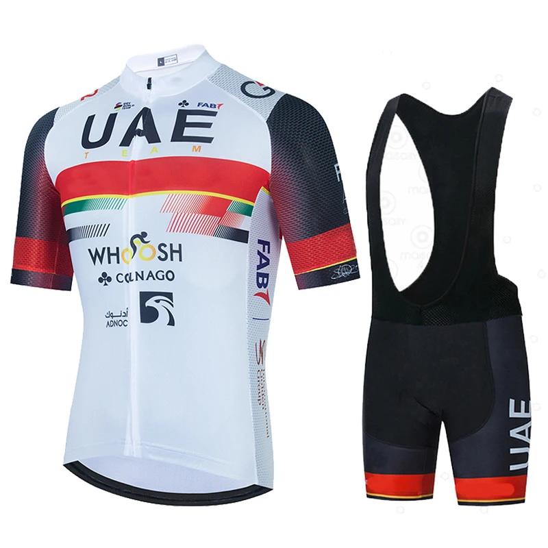 UAE TEAM 2021 Cycling Set Professional Clothing Pro Team Jersey Kit Men ...
