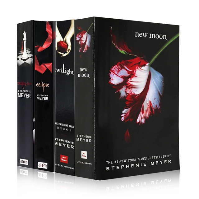 Twilight New Moon Book Cover