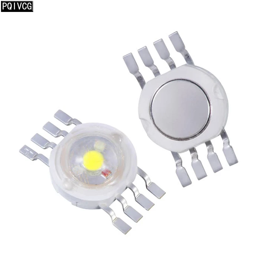 20 Pcs / 12w Rgbw 4in1 Led Chip Par Lights Led Lamp Beads 4 Pin 12w Led ...