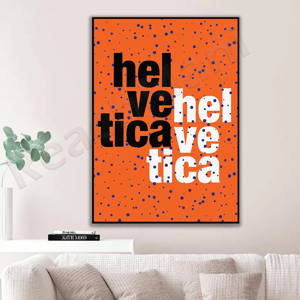 Helvetica Poster Mad Men