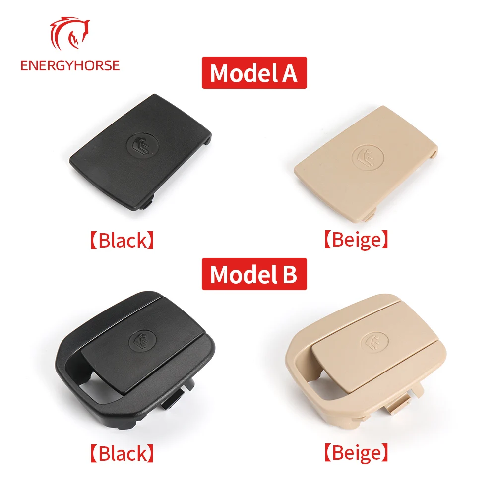52207319686-Black-Beige-Car-Rear-Child-Seat-Fixing-ISOFix-Cover-For-BMW ...