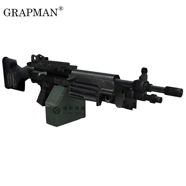 1-1-m249-light-machine-gun-3D-Paper-Model-Gun-Weapon-Puzzles-Papercraft ...