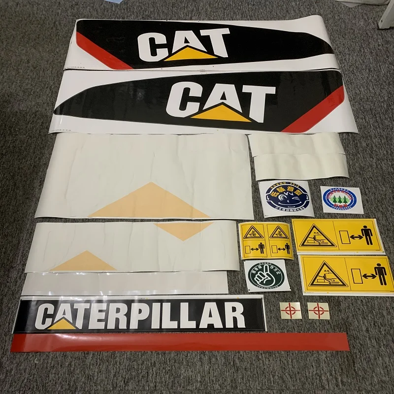 EbStickers-Ensemble-Complet-d-Autocollants-pour-CATERPILLAR-E306E2 ...