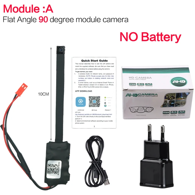 HD 1080P WiFi IP Mini Camera Video Recorder Real-time Home security ...