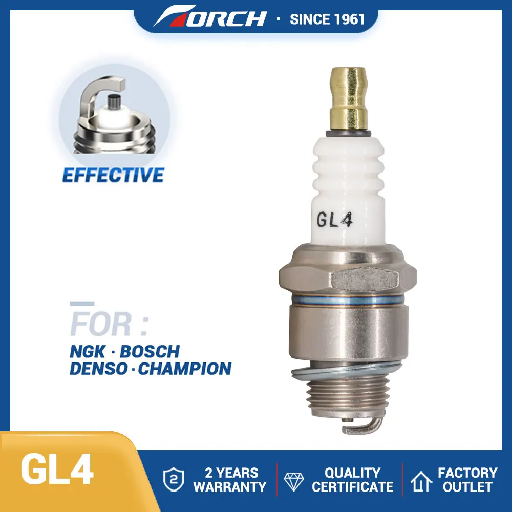 Ignition-System-Candles-Torch-GL4-Small-Engine-Spark-Plug-Replcae-for ...
