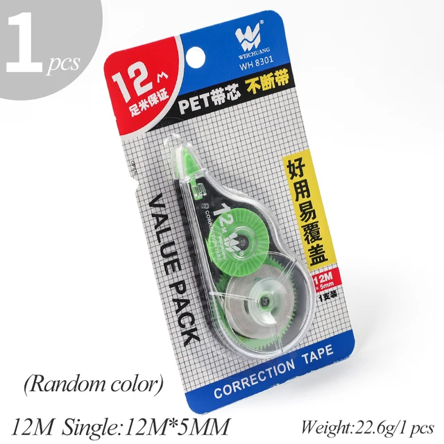 Correction Tape 12m/30m/60m Large-capacity Multi-specification Correct ...