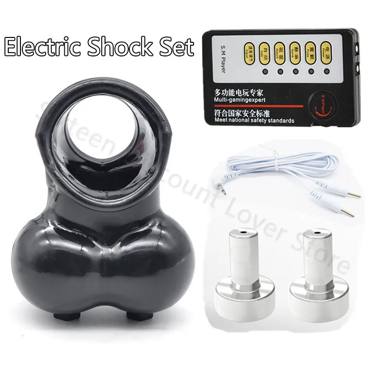 Electro Shock Scrotum Delay Stimulation Medical Theme Toy Ball Crusher ...