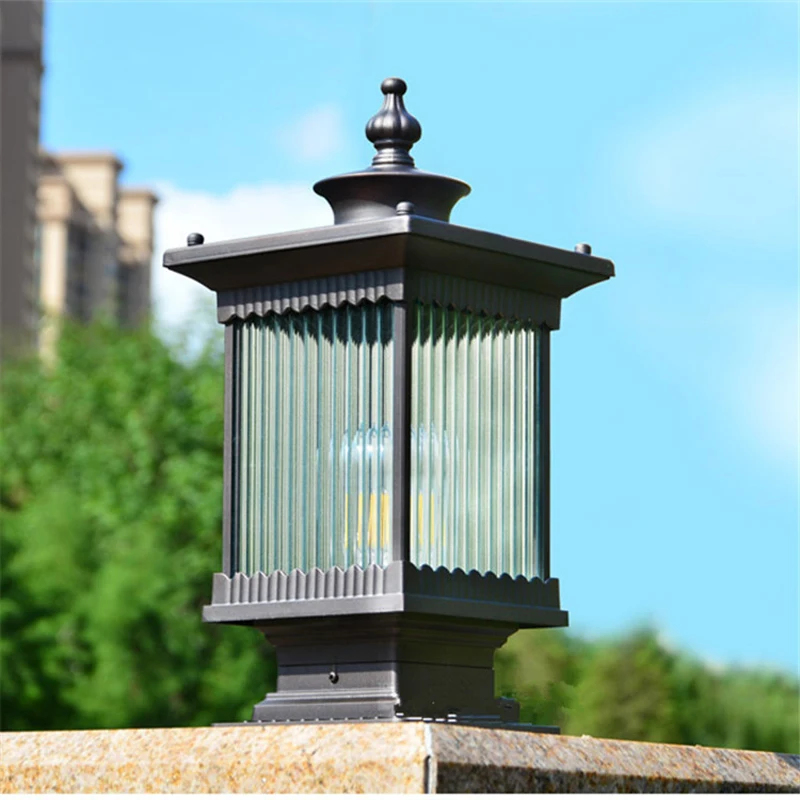 Pillar Lamp Wall Lamp Garden Lamp Railing Outdoor Waterproof Courtyard ...