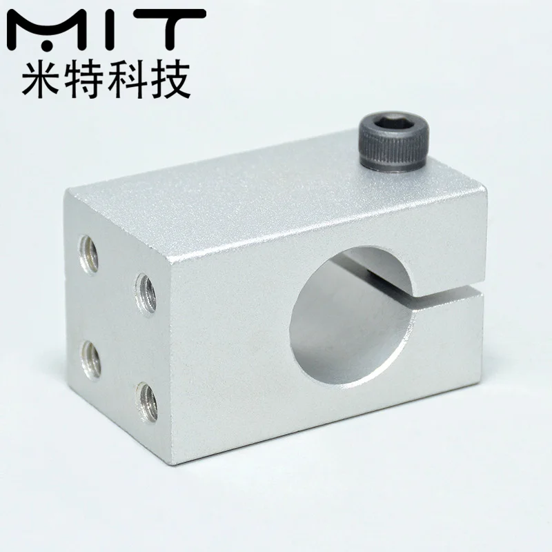 Aluminum Alloy Shaft Fixing Bracket Pillar Fixing Clamp With Threaded ...