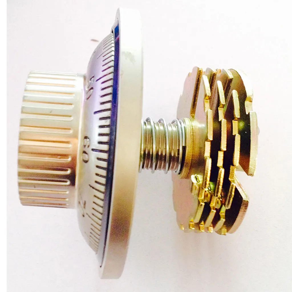 Coded Dial Lock 4 Disc Jewelry Safe Box Cutaway Cabinet Combination ...