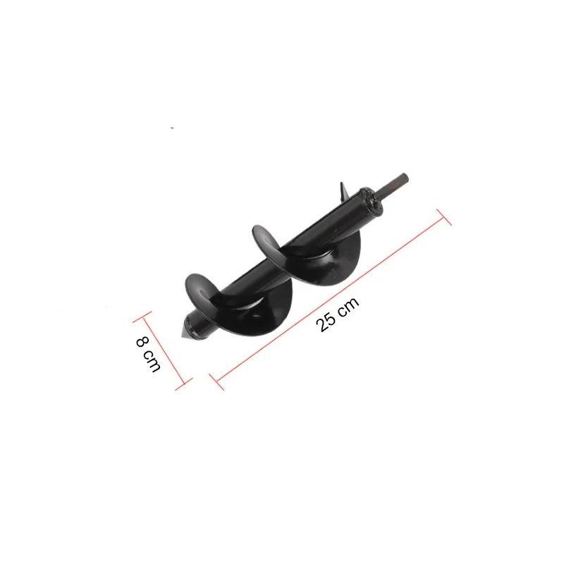 9 Größen Garten Elektrowerkzeuge-Bodenbohrer Spiralbohrer Schnecke ...