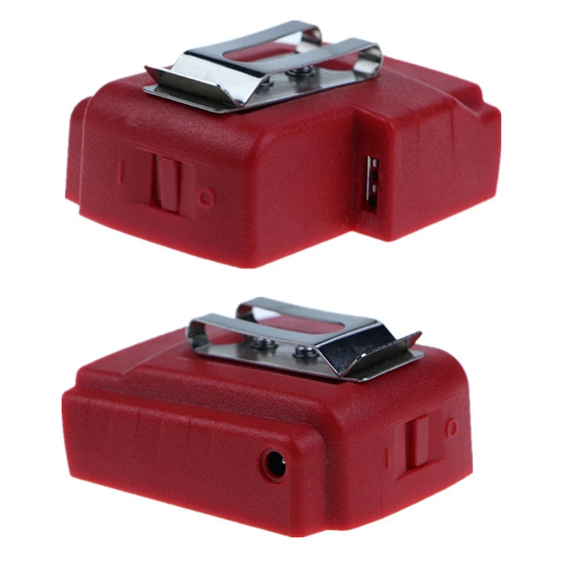 Li ion Battery Adapter Connector Mobile phone USB Charger DC 12V Output ...