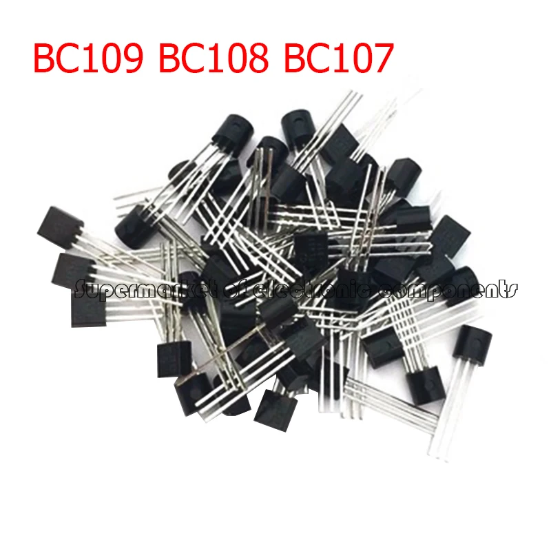 10piece Bc109 To92 Bc109b Transistor To-92 Bc107 Bc107b Bc108 Bc108b ...