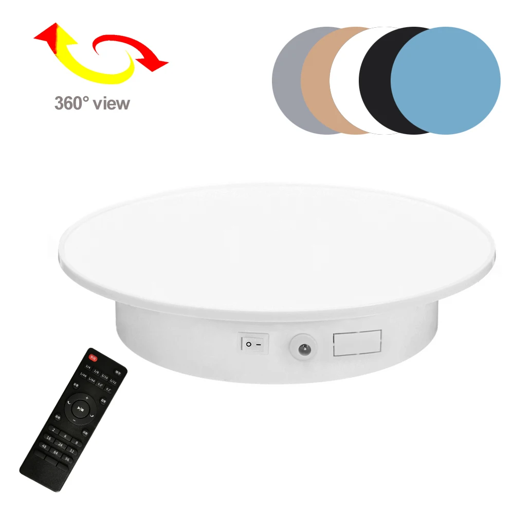 Product 360 Rotating Stand - 360 Photography 3d Studio Camera Light ...