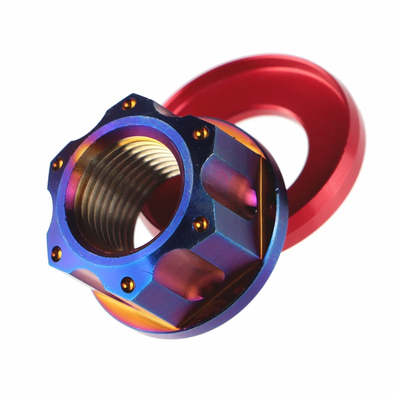 Motorcycle Wheel Axle Screw Nut 304 Stainless Steel M16 M18 1.5MM Pitch ...