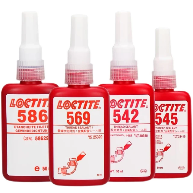 50 Ml/250 Ml Loctite 542 545 554 569 586 Csőfonal Anaerob Tömítő ...