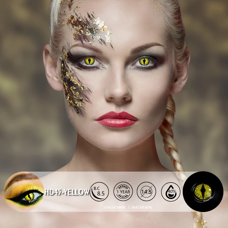 Lizard Eye Makeup
