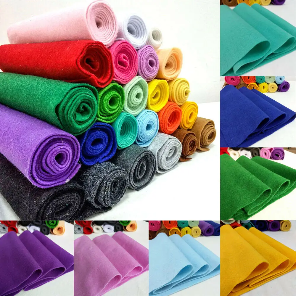 Handmade-Roll-Soft-Felt-Fabric-Non-woven-Felt-Fabric-Sheet-DIY-Sewing ...