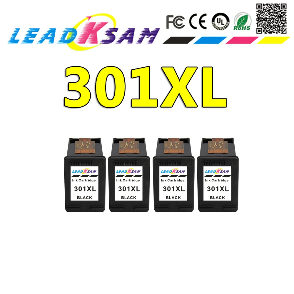 LEADKSAM 301XL black ink cartridge compatible for hp 301 xl Deskjet ...