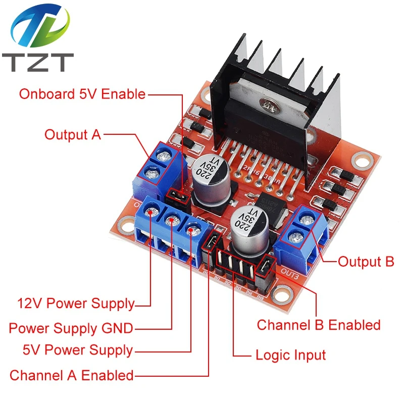 Parasit Ärger Knoten l298n Befehl Gründlich Maschine