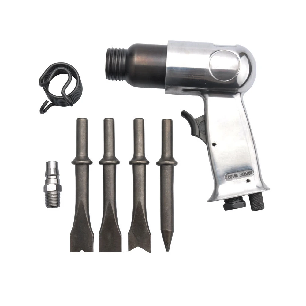 150 Pneumatic Chipping Hammer Air Chisel Shovel Spade Rust Remover Wind ...