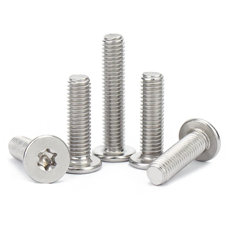 VIS,(10pcs)M4-16mm--Vis À Tête Plate En Acier Inoxydable 304, 5-50 Pièces, M1.6 M2 M2.5 M3 M4 M5 ...