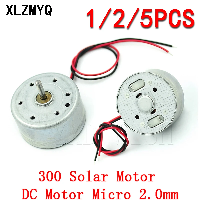 DC 1.5V 3V 4.5V 5V 6V DC micro Motor Type 300 DC Motor for Solar Panel ...