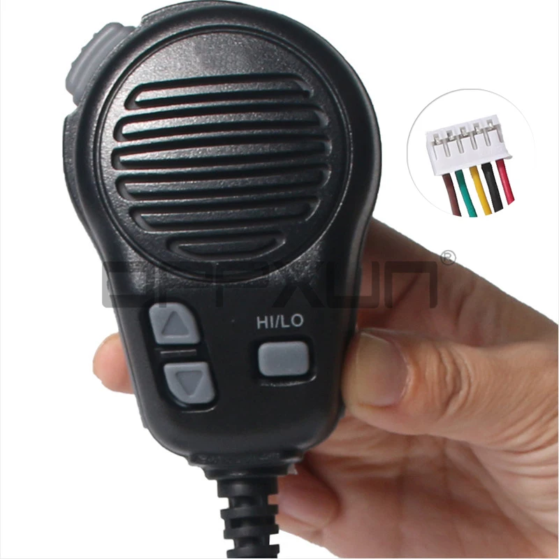 Marine Two Way Ham Radio Handheld Speaker Mic Microphone PTT HM164B HM ...