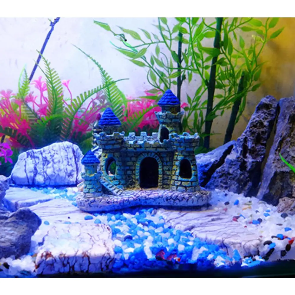 Glofish Tank Castle
