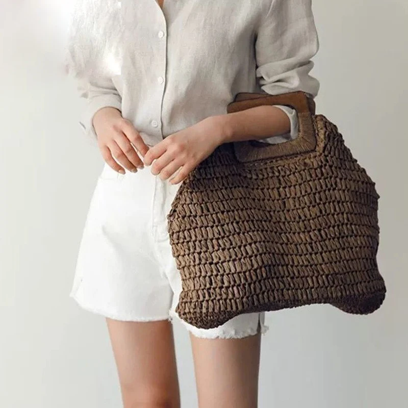 Simple-street-fashion-bag-Women-Summer-Beach-Bag-Large-Capacity-Ladies ...