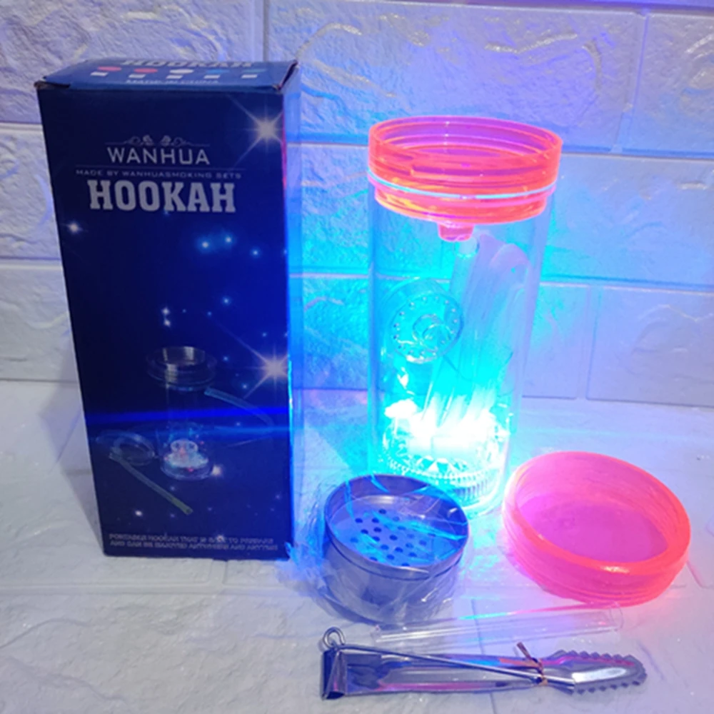 Portable Hookah Cup Set With Led Light Portable Car Hookah Led Hookah ...
