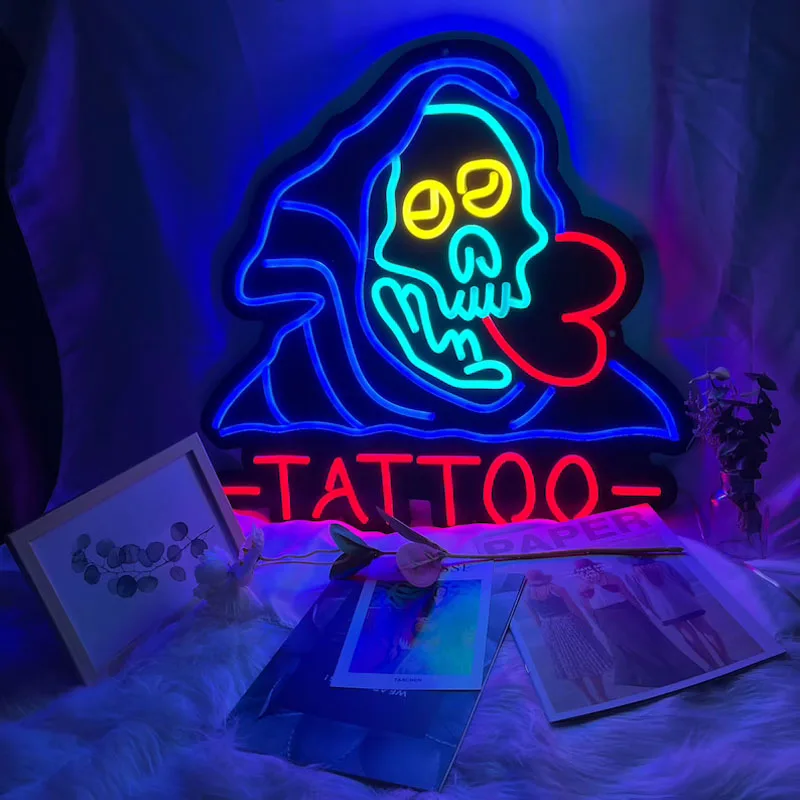 Tattoo Parlor Neon Signs