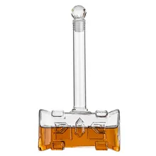 400ml Thors Hammer Glass Wine Bottle Creatives Vodkas Jug for Bar ...