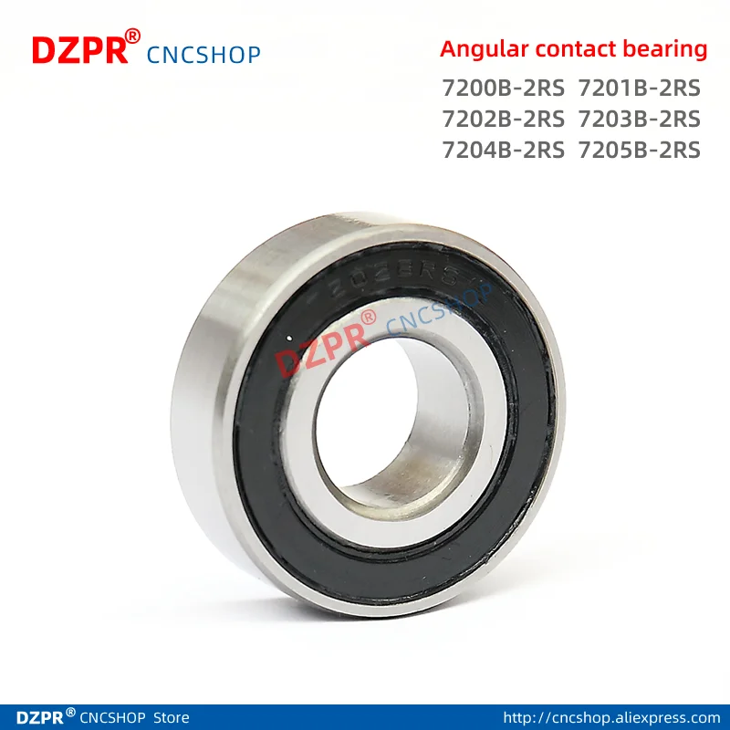 Sealed-Angular-contact-ball-bearing-7200-7201-7202-7203-7204-7205B-2RS ...