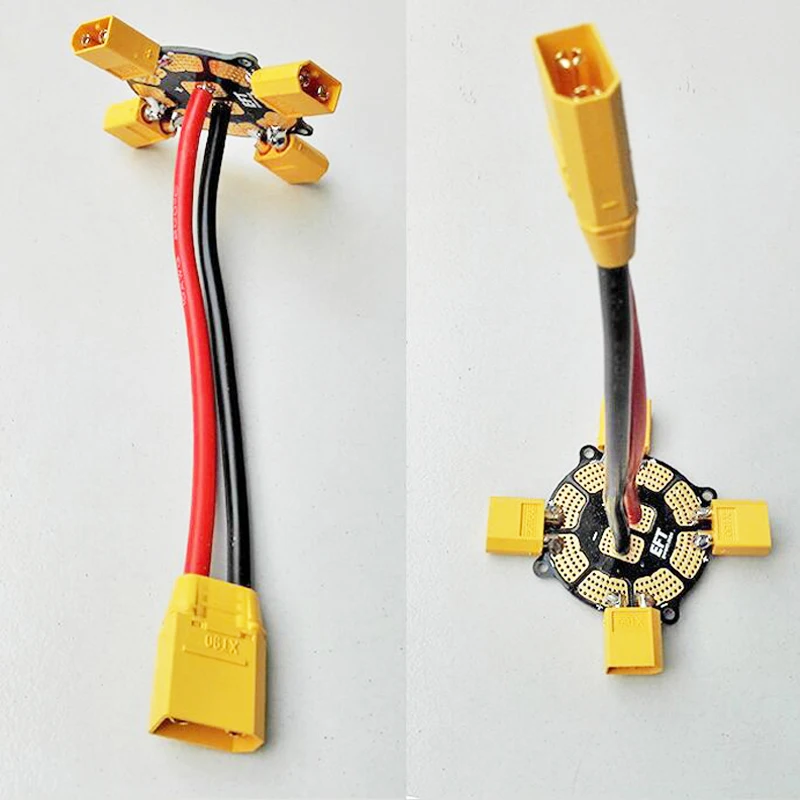 Large Current 200a Multi-rotor Hub Plate Esc Power Distribution Board ...