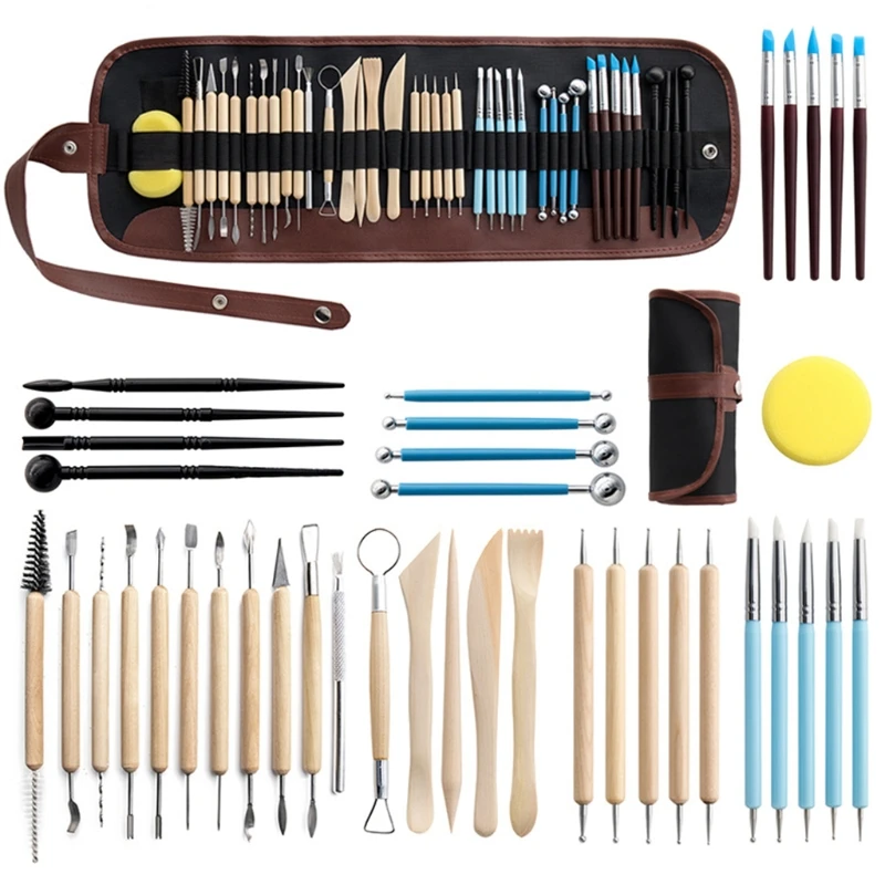 DIY-Clay-Sculpture-Pottery-Tools-Set-Multifunctional-Carving-Point ...